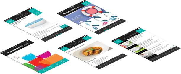 Case Study for Tupperware APAC Mobile App